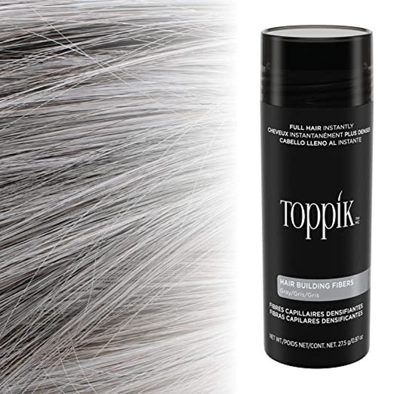 5 Bottles of Toppik Hair Building Fibers 27.5g: Choice of Color - Etsy