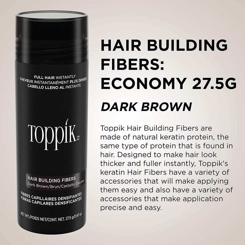 Toppik Hair Fibers Dark Brown 27 5g 97oz 100 Authentic Fast N Free