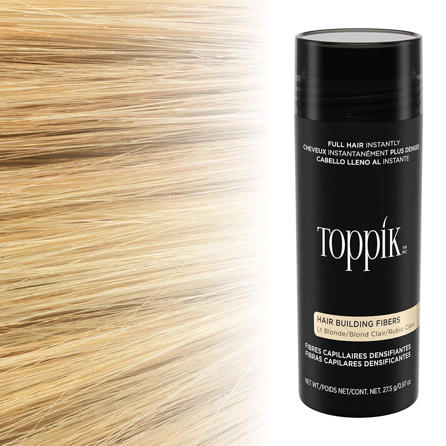 Toppik 27.5g "light Blonde" Hair Fibers - 100% Money Back Guarantee ...