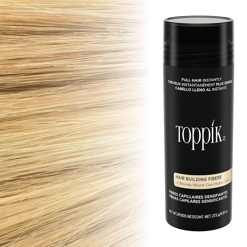 2 BOTTLES of TOPPIK Hair Fibers - All COLORS - 27.5g / .97oz - 100% ...