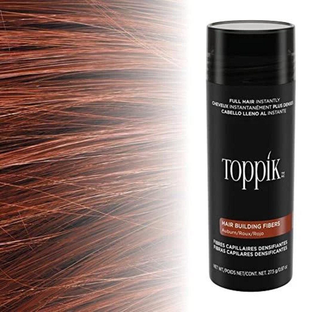 Toppik "auburn" 27.5g Hair Fibers - 100% Money Back Guarantee - Fast-n ...