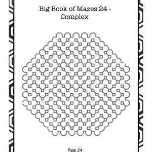 Adult Maze Puzzle Brain Games Activity Print at Home Tweens Teens ...