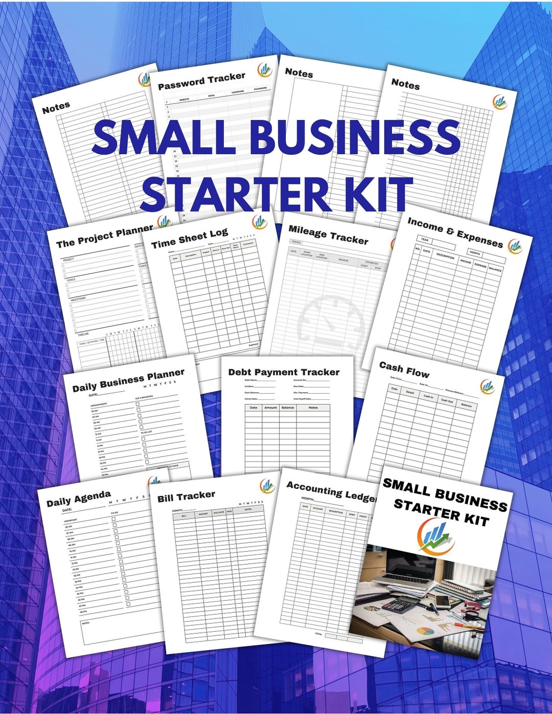 Small Business Financial Organization Starter Kit Entrepreneur ...
