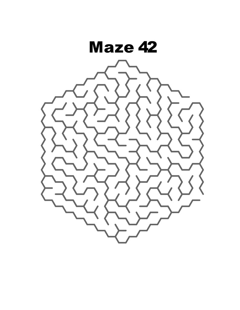 Adult Puzzle Games Teen Activities Adult Fun Brain Games Problem Solving Medium Level Mazes ...