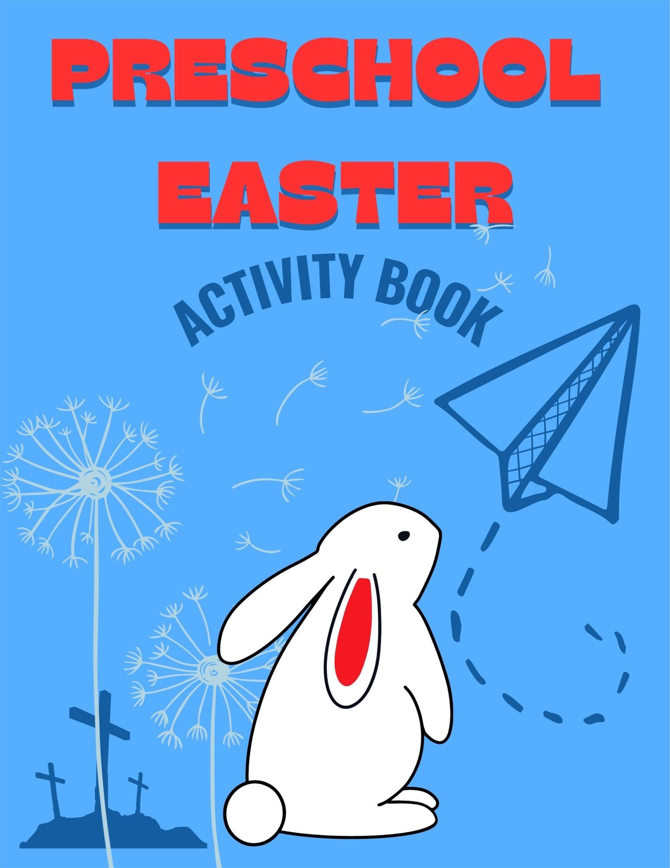 PRESCHOOL EASTER Printable Activity Book for Little Kids easy - Etsy