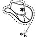 Kindergarten Scissor Skills Cowboy Cutting Pre-k Practice Preschool ...