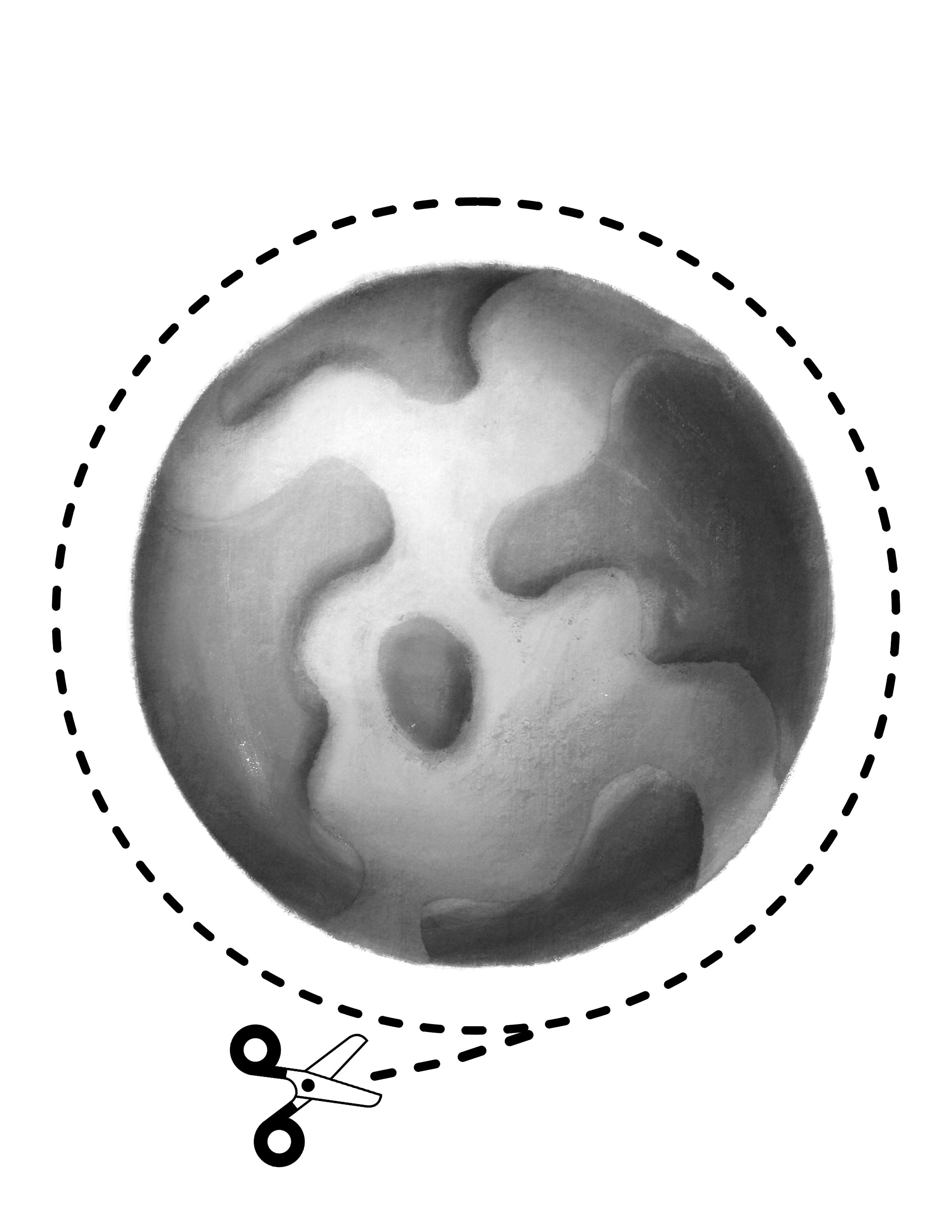 Toddler Cutting Practice Preschool Activities Outer Space Themed ...