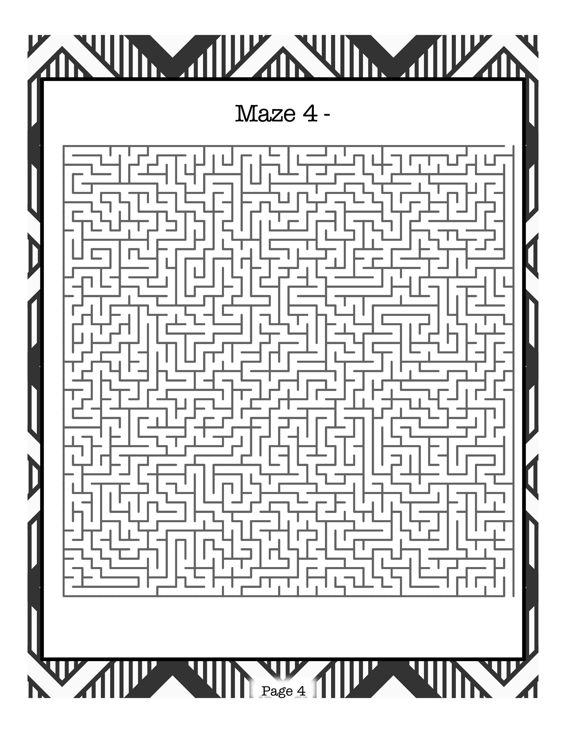 Older Kids Puzzles Activities Teens Challenging Level Difficult Level ...