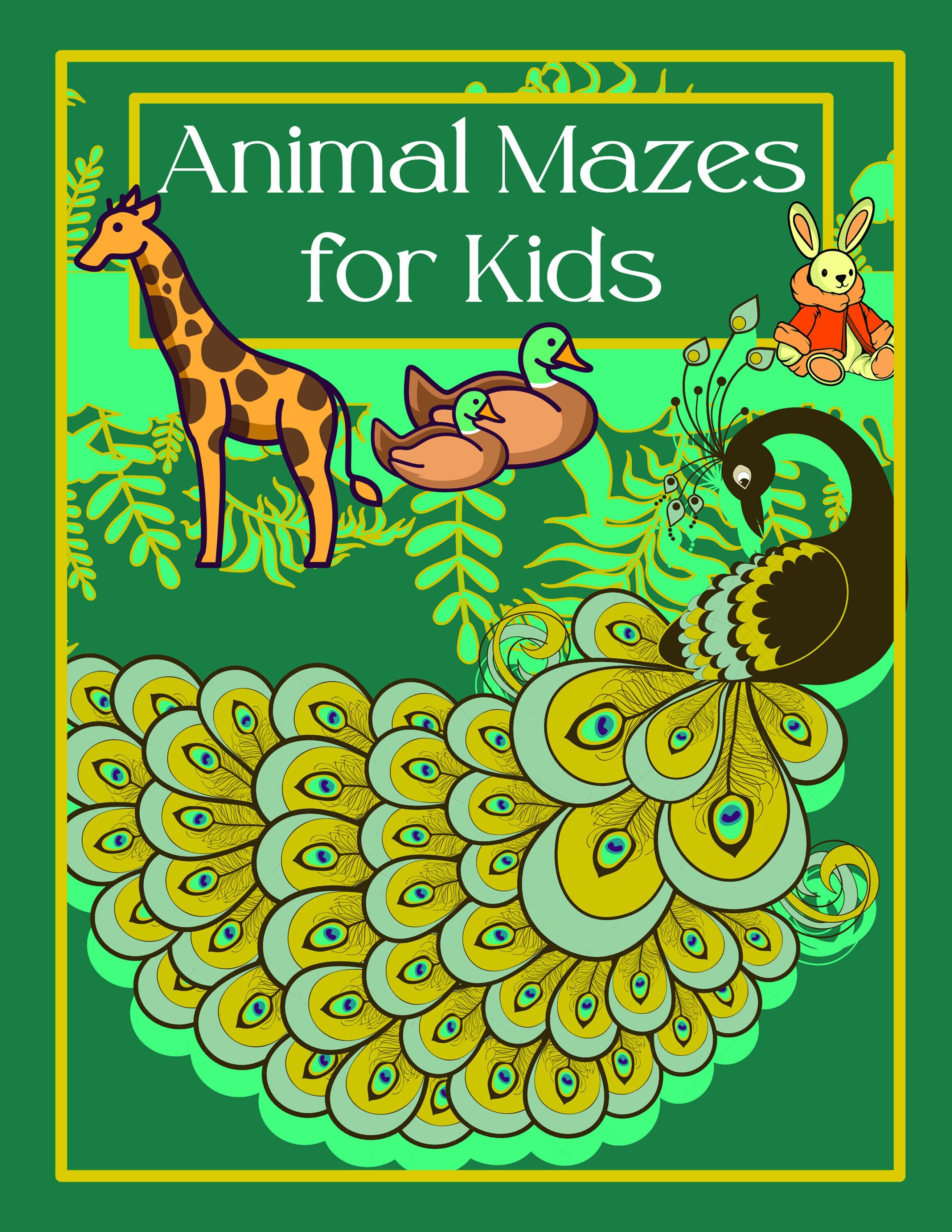 Animal Mazes For Kids