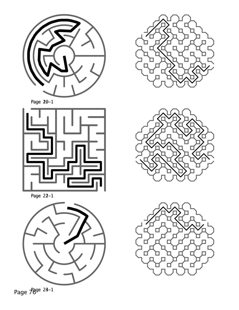 Princess Little Girls Cute Activities Themed Mazes Easy Level Medium Level Mazes Printable Party ...