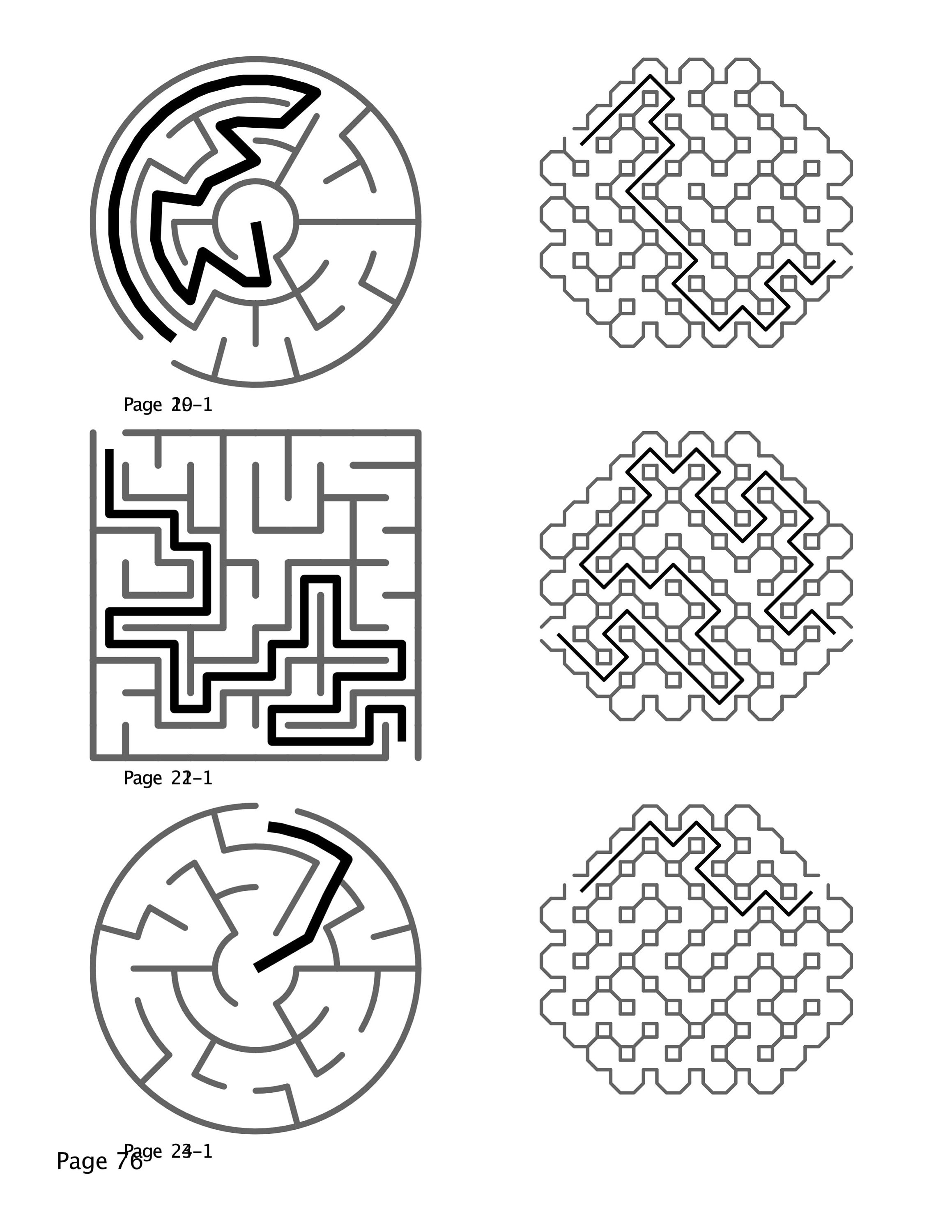 Princess Little Girls Cute Activities Themed Mazes Easy Level Medium ...