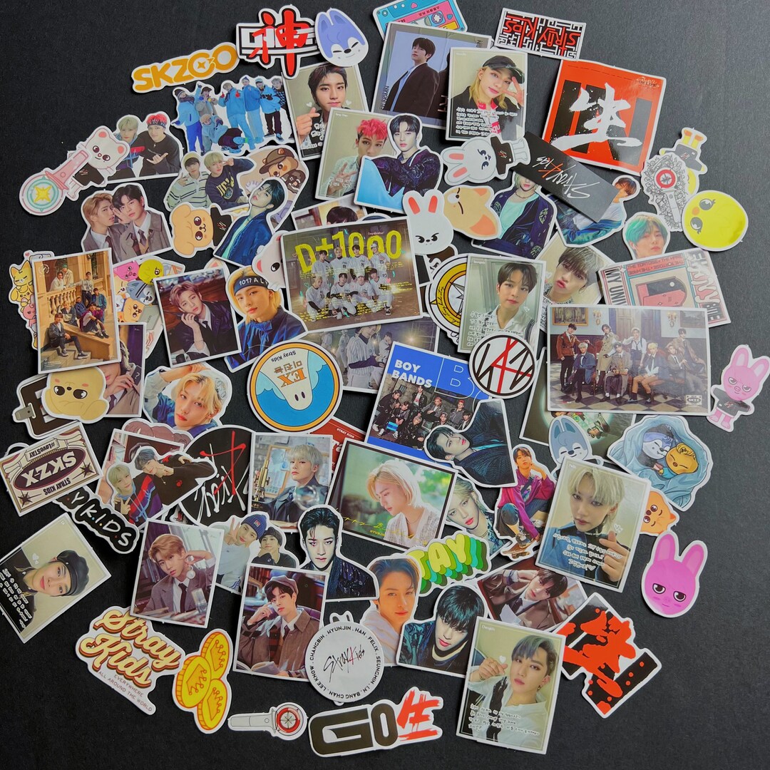 STRAYKID STICKERS, 95 Assorted Straykid Love Stay Stickers, SKZX ...
