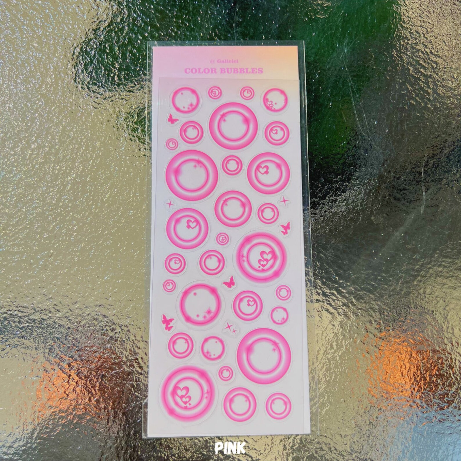 BUBBLE POLCO STICKERS Holographic Bubble Stickers Kpop Polco - Etsy
