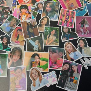 TWICE STICKERS, 95 Assorted Twice Betweeen 1 & 2 Stickers, Twice ...