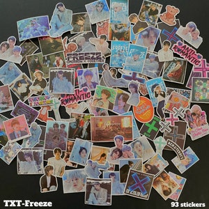TXT STICKERS, 93 Assorted TXT Waterproof Stickers, Tomorrow X Together ...
