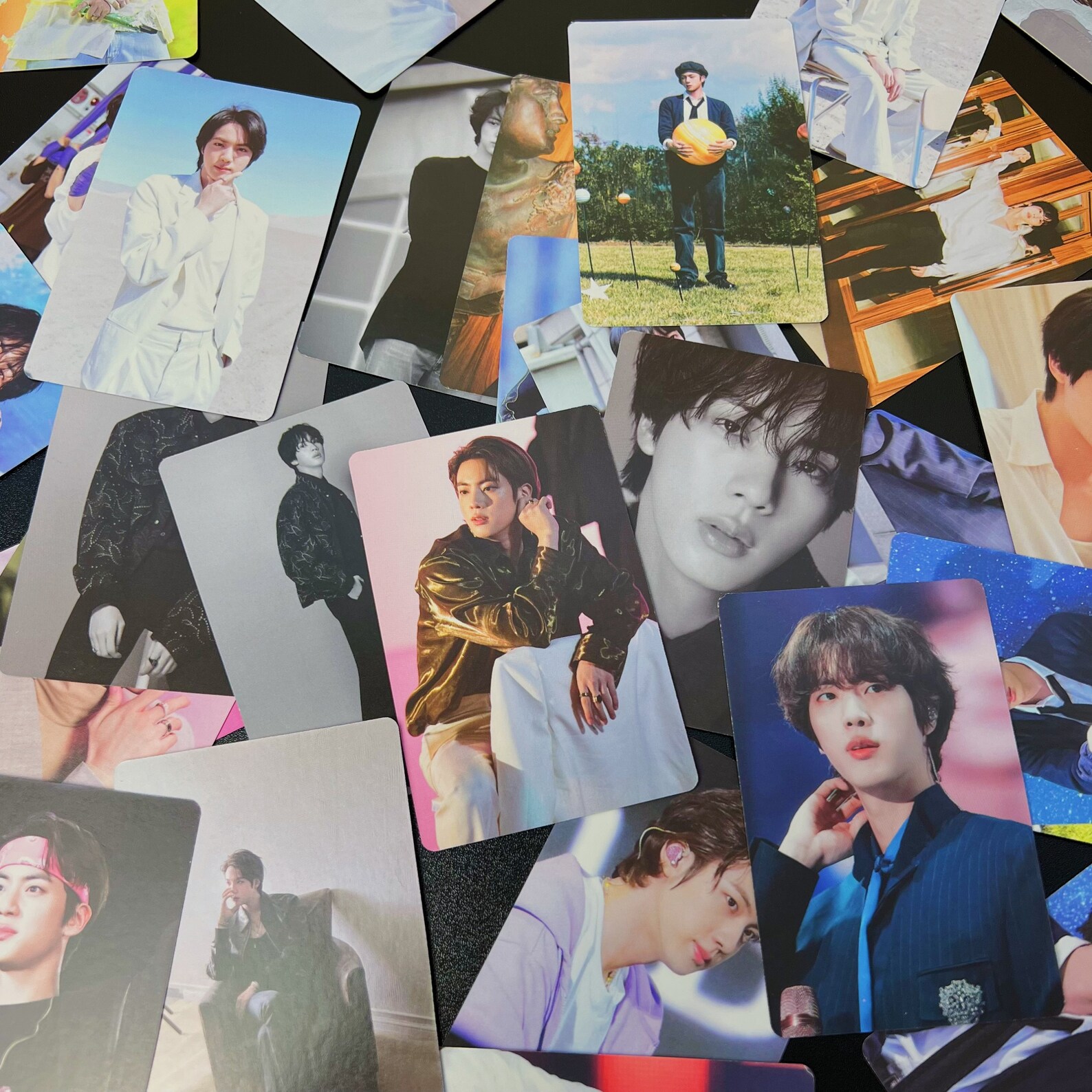 BTS JIN PHOTOCARDS 55 Assorted Bts Jin Photocards Bts - Etsy