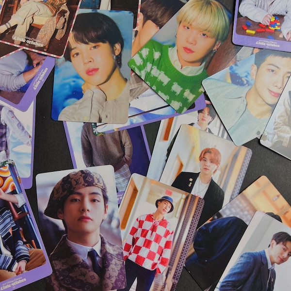 Bts Photocards - Etsy