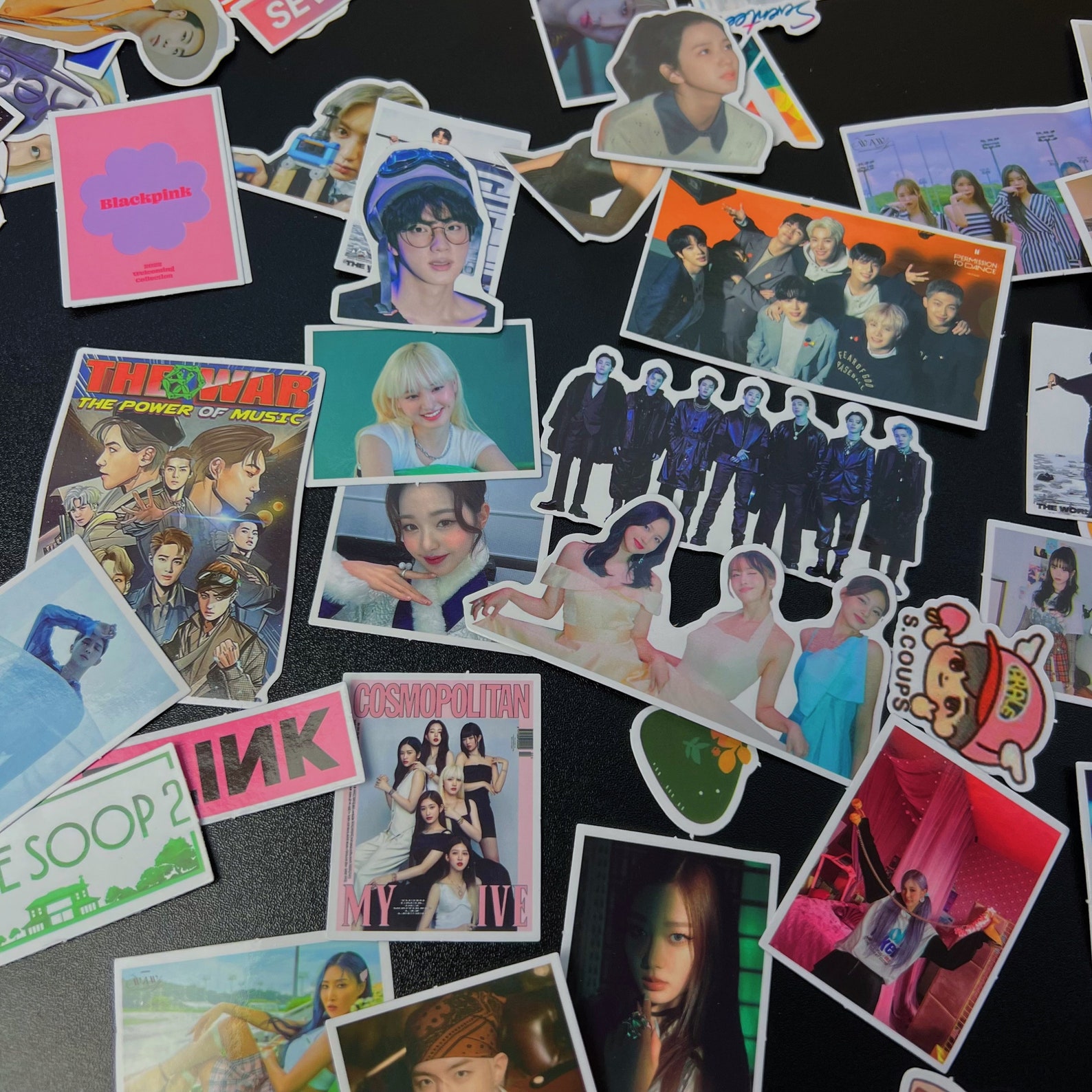 KPOP STICKERS KPOP Sticker Mix 25/50/75/100 Random Kpop - Etsy