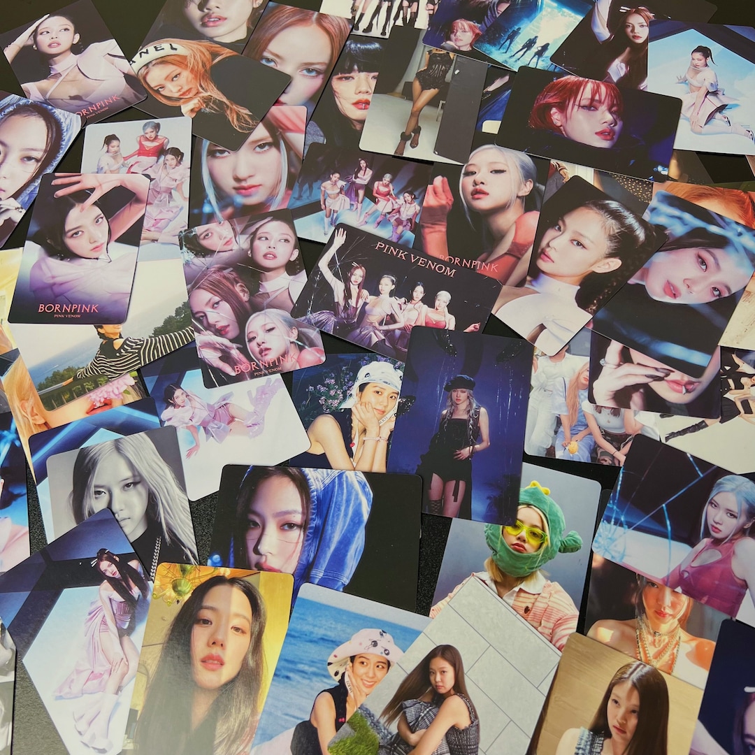 BLACKPINK PHOTOCARDS, 55 Assorted Blackpink Bornpink Pink Venmo ...