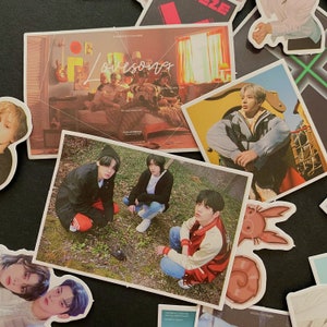 TXT STICKERS, 93 Assorted TXT Waterproof Stickers, Tomorrow X Together ...