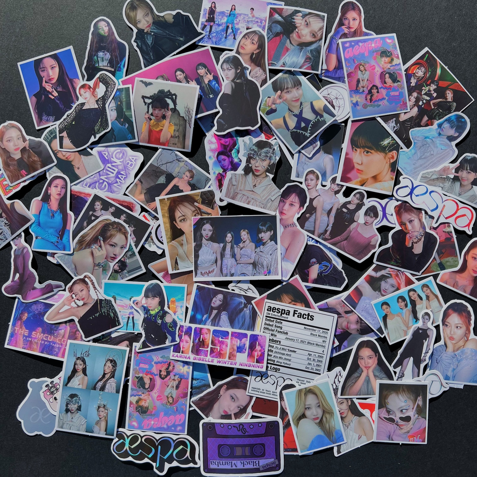 KPOP STICKERS KPOP Sticker Mix 25/50/75/100 Random Kpop - Etsy