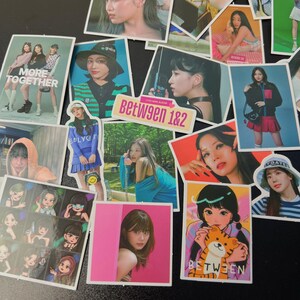 TWICE STICKERS, 95 Assorted Twice Betweeen 1 & 2 Stickers, Twice ...
