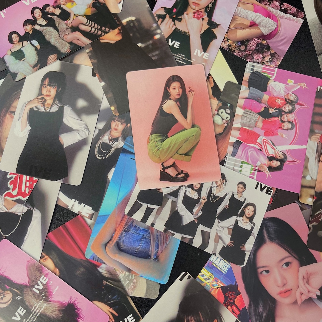 IVE I Feel PHOTOCARDS 55 Assorted IVE Kitsch Photocards Ive - Etsy