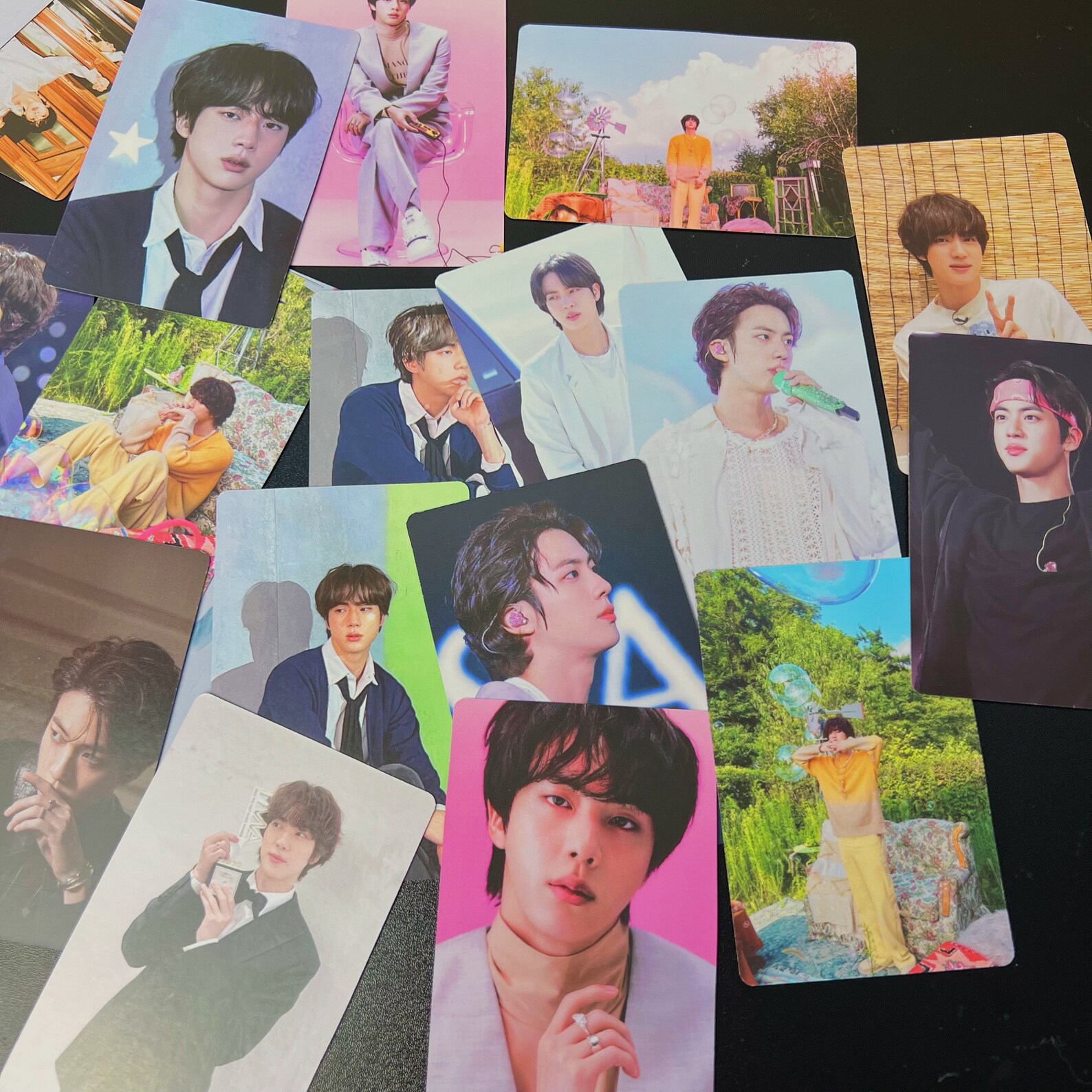 BTS JIN PHOTOCARDS 55 Assorted Bts Jin Photocards Bts - Etsy
