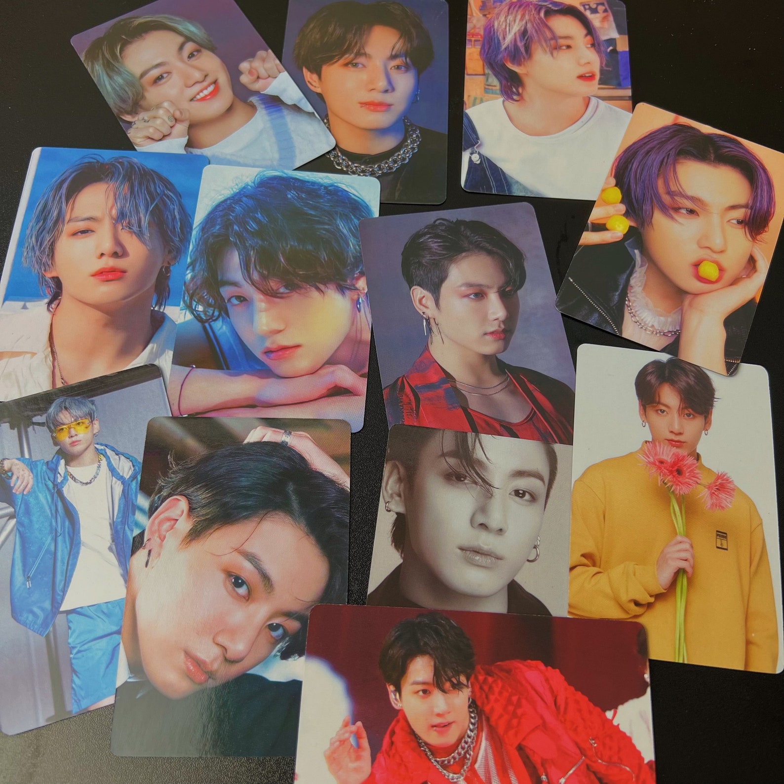 JUNG KOOK PHOTOCARDS 55 Assorted Bts Jungkook Photocards Bts - Etsy
