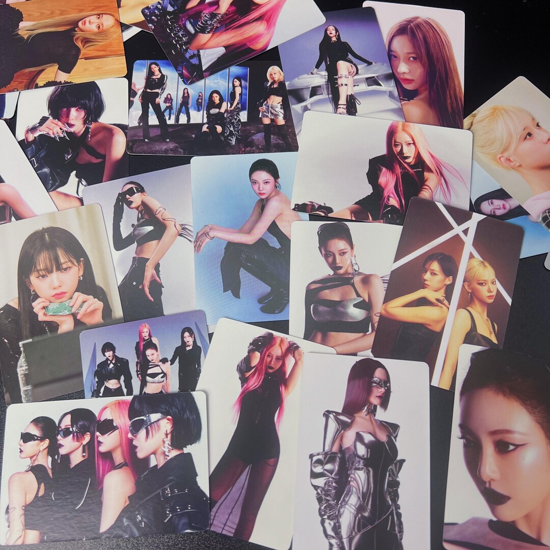 AESPA Whiplash PHOTOCARDS, 55 Assorted Aespa Whiplash Album Photocards, 2024 Aespa Lomo Cards ...
