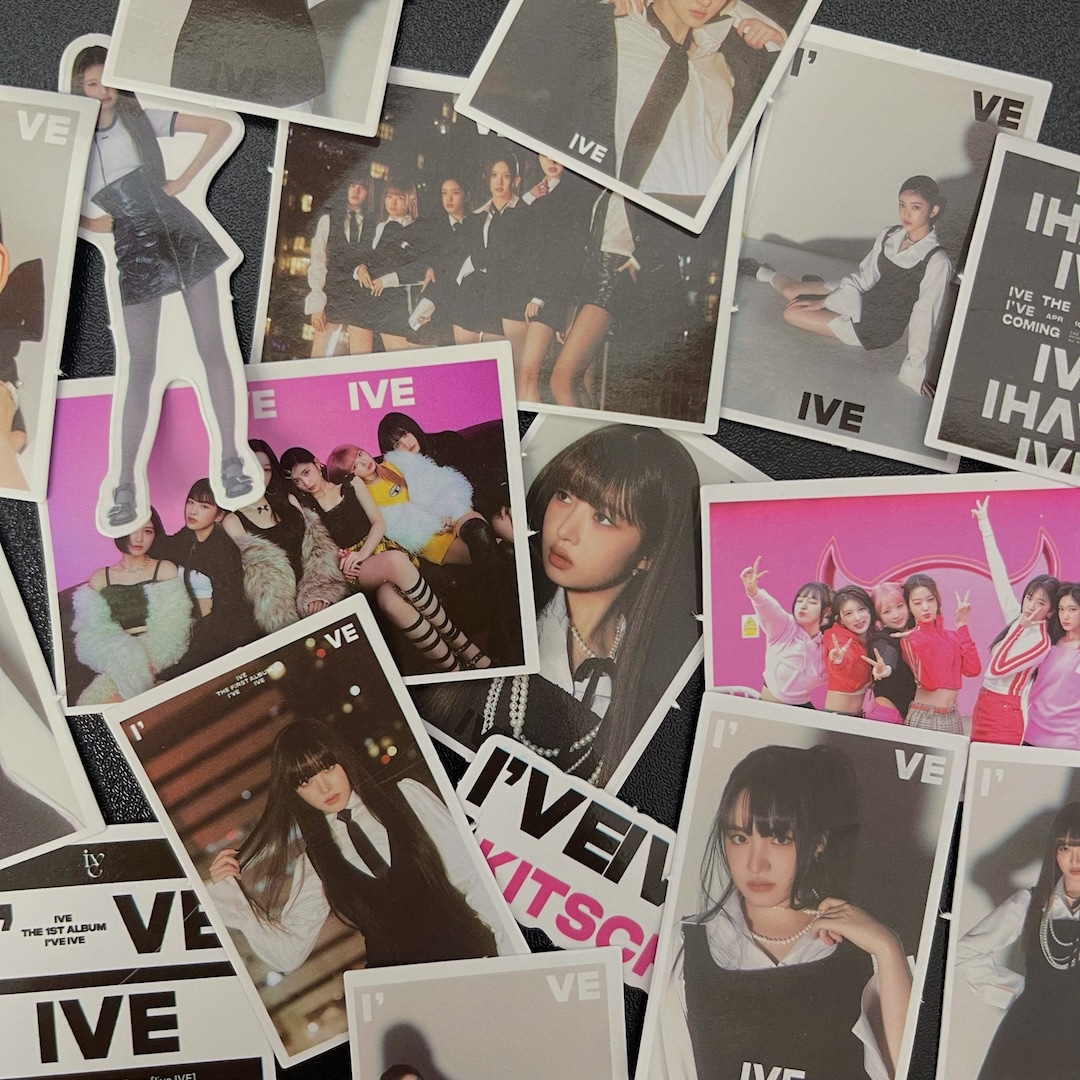 New IVE Stickers 100 Assorted IVE I Feel Stickers Ive - Etsy