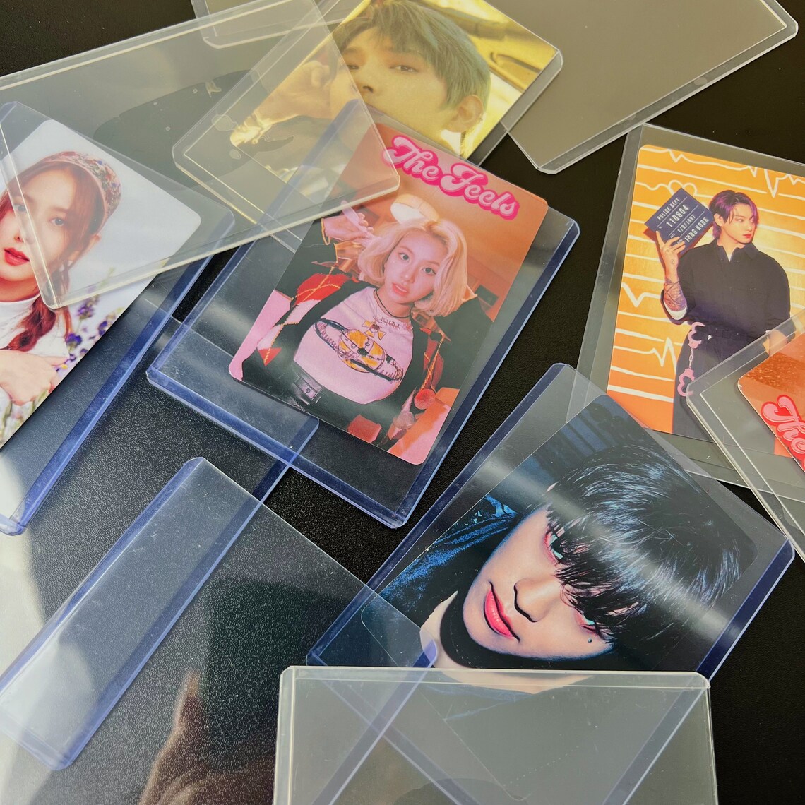 CLEAR TOPLOADERS Kpop Toploader Card Sleeves for Trading - Etsy