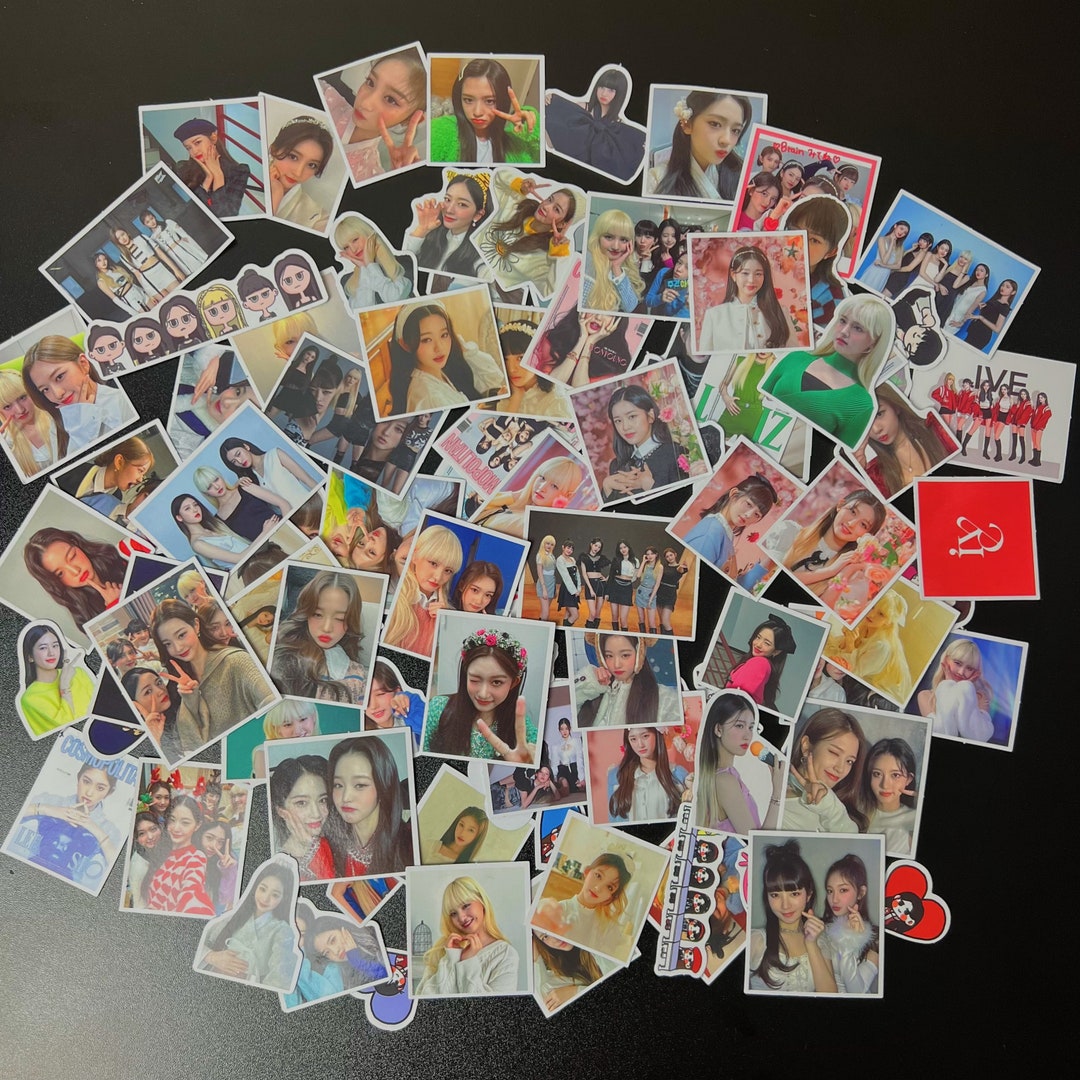 IVE STICKERS, 100 Assorted IVE Eleven Stickers, Ive Waterproof Stickers ...