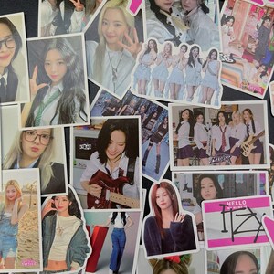 ITZY STICKERS, 97 Assorted Itzy Hello My Name is Stickers, ITZY ...