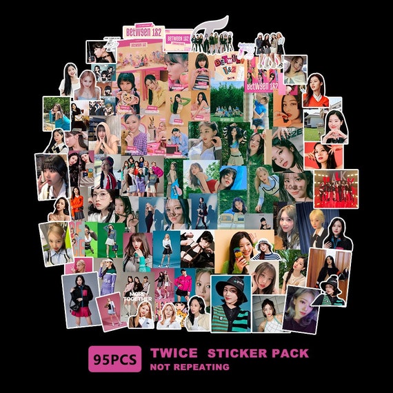 TWICE STICKERS 95 Assorted Twice Betweeen 1 & 2 Stickers - Etsy