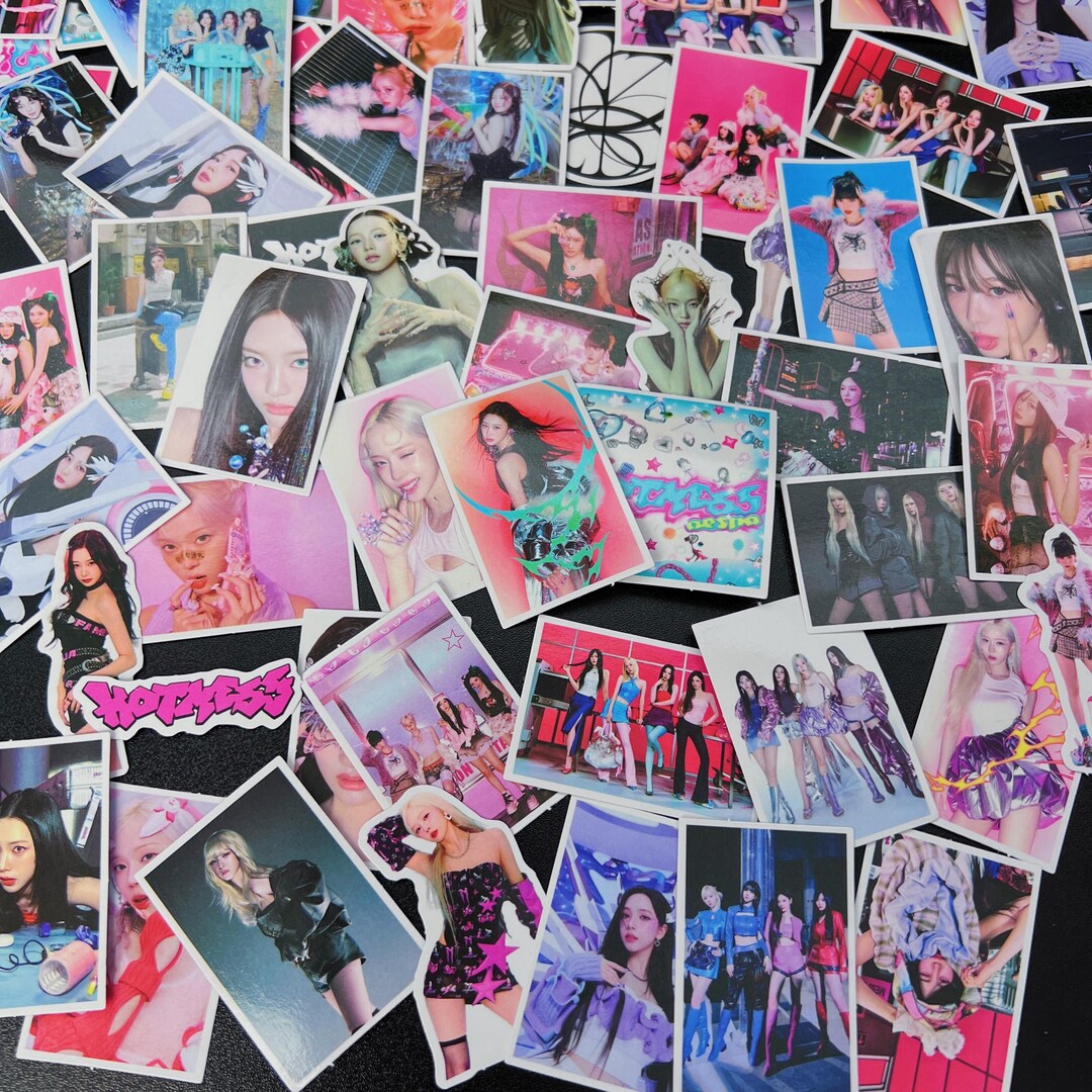 AESPA STICKERS, 100 Assorted Aespa Hot Mess Waterproof Stickers, Kpop ...
