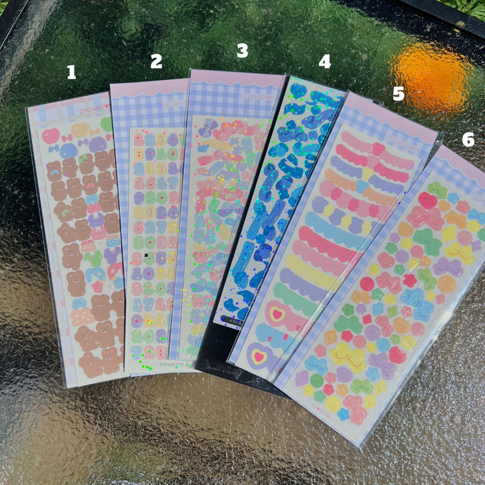 POLCO STICKERS Kpop Polco Deco Stickers Polco Cute Anime - Etsy