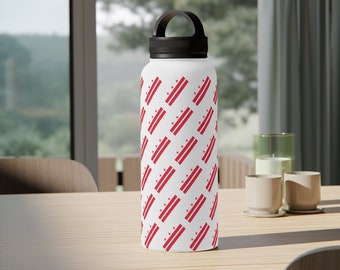 Daisy Stainless Steel Water Bottle, Handle Lid - Etsy
