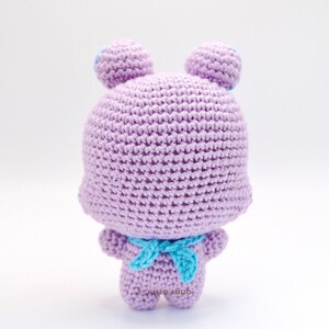 Baby MANG Without Mask BT21 Amigurumi Crochet Pattern PDF - Etsy