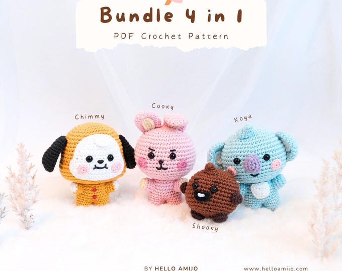 BT21 Chimmy Crochet Pattern - Etsy Canada