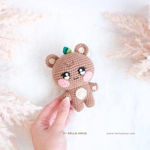 Jjongbear Aniteez Amigurumi Crochet Pattern PDF - Etsy