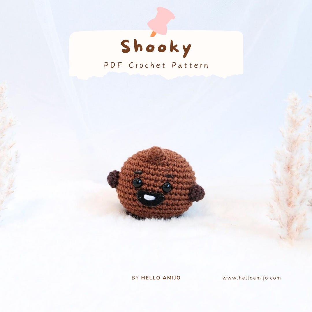 Baby Shooky BT21 Amigurumi Crochet Pattern PDF - Etsy