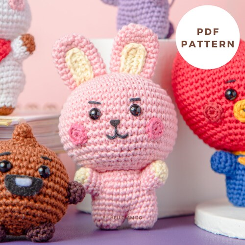 LEEBIT SKZOO Amigurumi Crochet Pattern Archivo PDF Español - Etsy