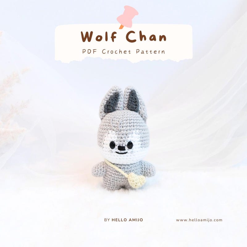 Crochet Wolf - Etsy