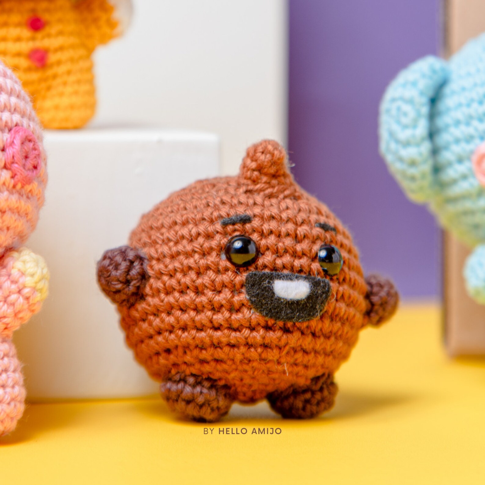 Baby SHOOKY BT21 Amigurumi Crochet Pattern PDF - Etsy