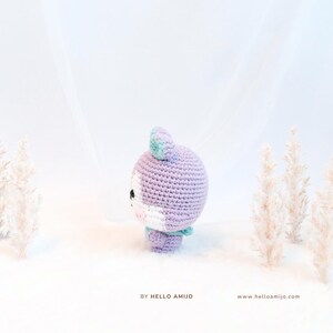 Baby Mang Without Mask BT21 Amigurumi Crochet Pattern PDF - Etsy