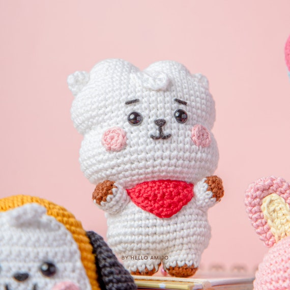 Baby RJ BT21 Amigurumi Crochet Pattern PDF - Etsy Ireland