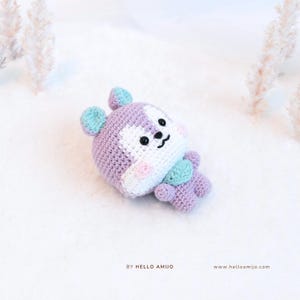 Baby Mang Without Mask BT21 Amigurumi Crochet Pattern PDF - Etsy