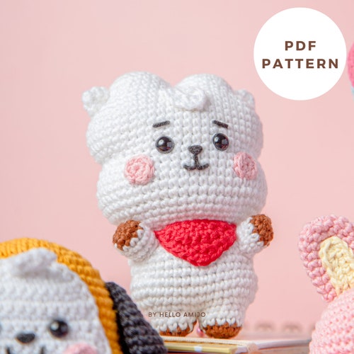 Baby MANG BT21 Amigurumi Crochet Pattern PDF - Etsy