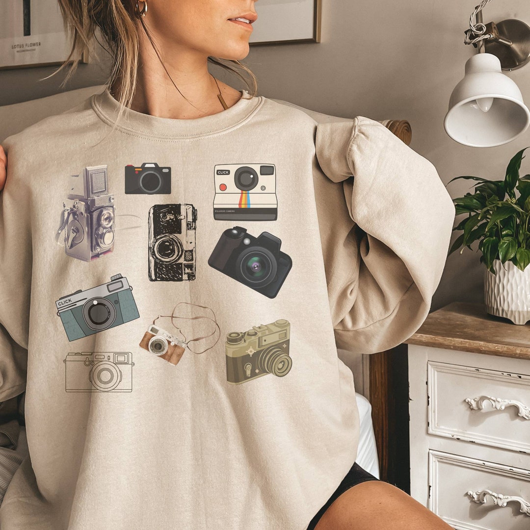 Camera Sweatshirt, Film Camera, Vintage Camera, Camera Gifts ...